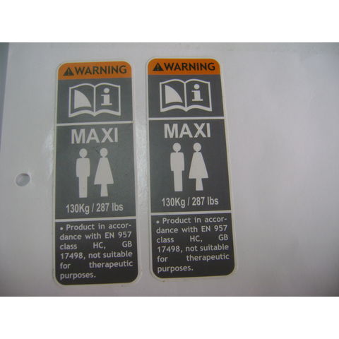 China Custom Silk Screen Printing Lexan Self-adhesive Label and Badge ...