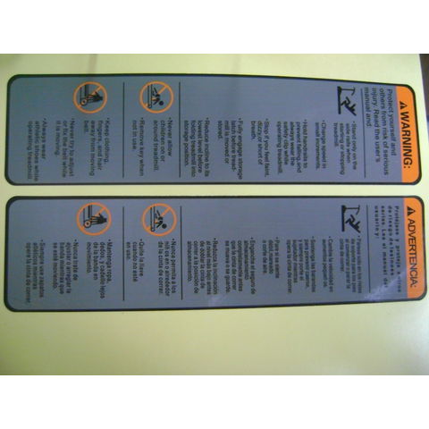 China Custom Silk Screen Printing Lexan Self-adhesive Label and Badge ...