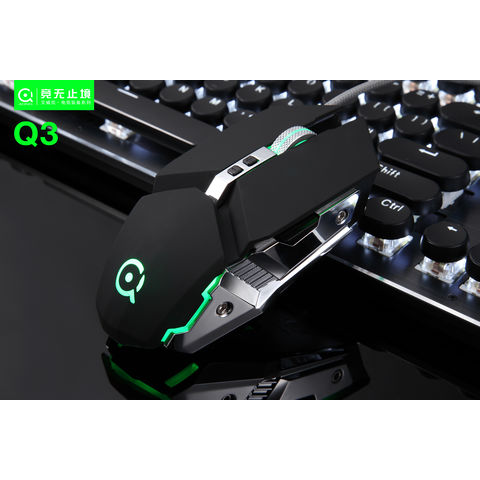 China Wired Gaming Mouse customized software, UV painting finish for ...