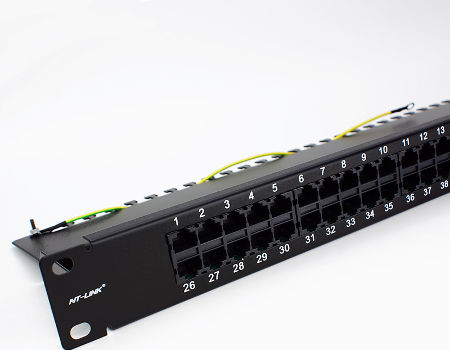 China Cat 3 Patch Panel Telephone 50 Ports on Global Sources,Patch ...