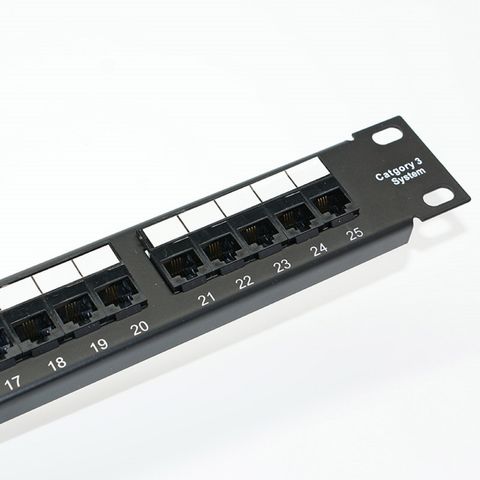 China Telephone Patch Panel Cat3 25 Ports on Global Sources,Patch Panel ...