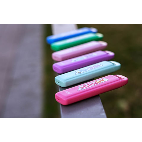 China New Flavor Arrival With HQD Mega 1800Puff Disposable clearomizer ...