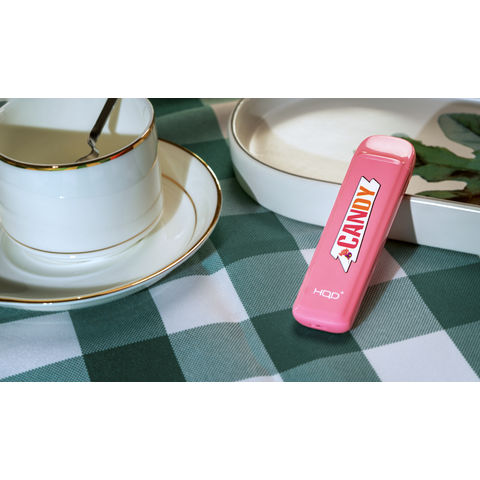 China New Flavor Arrival With HQD Mega 1800Puff Disposable clearomizer ...