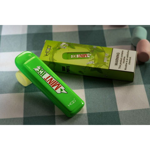 China New Flavor Arrival With HQD Mega 1800Puff Disposable clearomizer ...