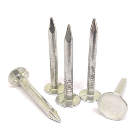 China Hot dipped galvanized flat head common nails, polished common ...