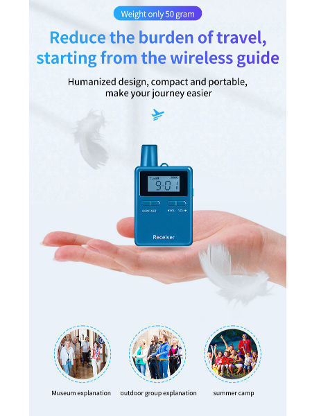 China Bluetooth Waterproof Wireless Uhf Radio Whisper Tour Guide System ...