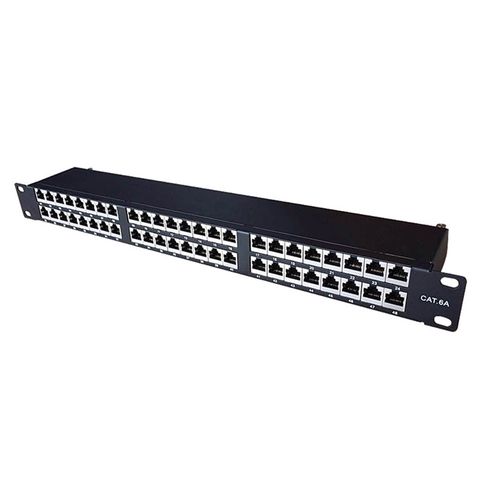 China 1U 48 Port Cat6a FTP Patch Panel on Global Sources,Patch Panels ...
