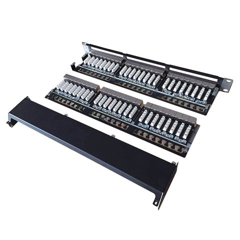 China 1U 48 Port Cat6a FTP Patch Panel on Global Sources,Patch Panels ...