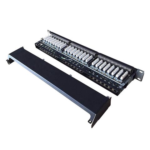 China 1U 48 Port Cat6a FTP Patch Panel on Global Sources,Patch Panels ...