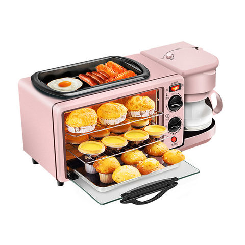 China Warehouse Portable Family Size Electric 3 In 1 Breakfast Maker ...