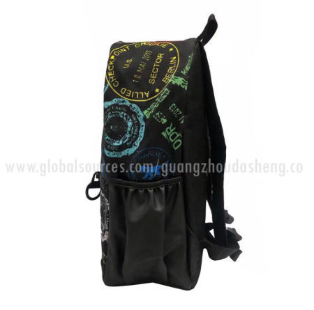 China Printing backpack for boy girl teenagers ladies' casual travel ...