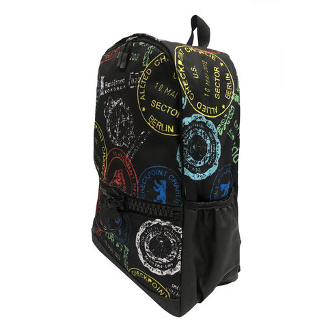 China Printing backpack for boy girl teenagers ladies' casual travel ...
