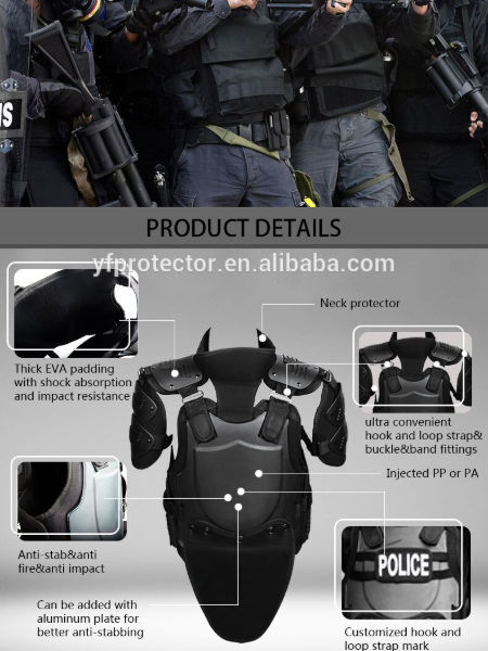 China Gold Supplier Light weight Full Body anti riot suit on Global ...