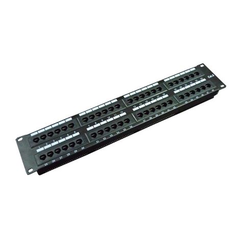 China RJ45 48 Port Rack Mount Patch Panel Cat6 on Global Sources,Patch ...