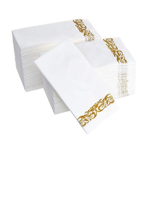 China Custom Decorative Airlaid Paper Napkin Dinner Serviettes with ...