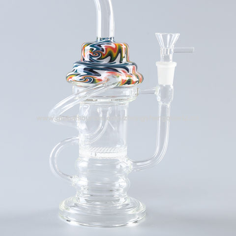 China Bongs factory custom glass pipe bong Fashion Personal glass smoke ...