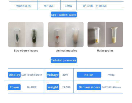 China High-throughput tissue grinder NB-48P on Global Sources,tissue ...