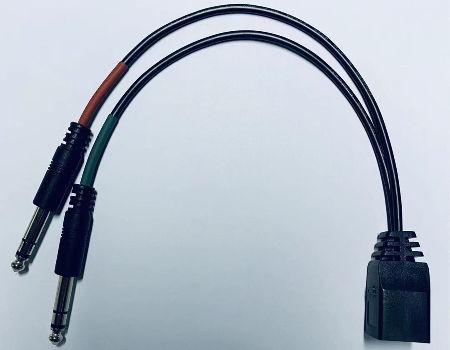 China Lodalink RJ45 Male to Dual 1/4'' TRS Adapter Cable for ...