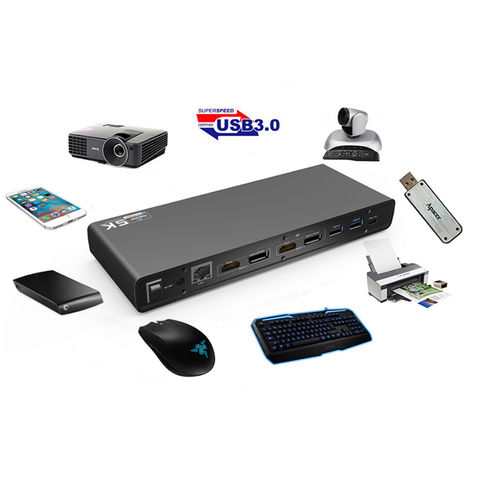 China Wholesale Top Selling DL6950 Ultra 5K Dual 4K USB Type-C Docking ...