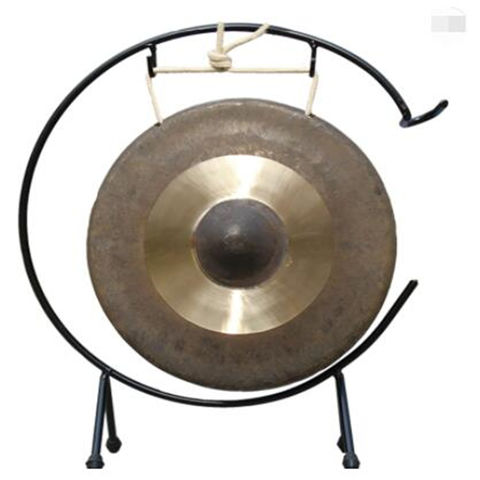 China Desk top gong Percussion musical instruments traditional Chinese ...