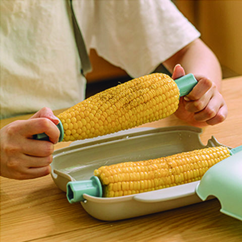 China Microwave corn steamer cooker microwavable Corn Container Easy To ...
