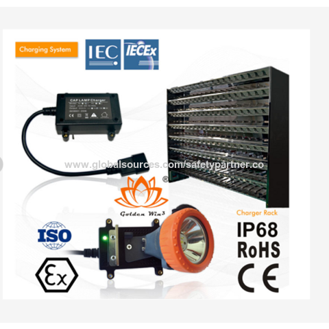 China Cap Lamp Charging rack charging station high efficiency low ...