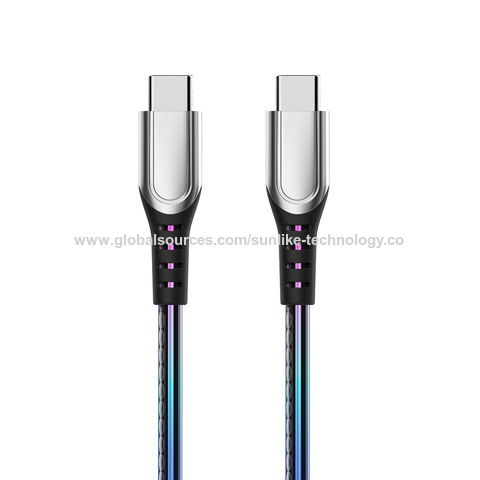 China MFi USB A to lightning C89 cable,colorful cable on Global Sources ...
