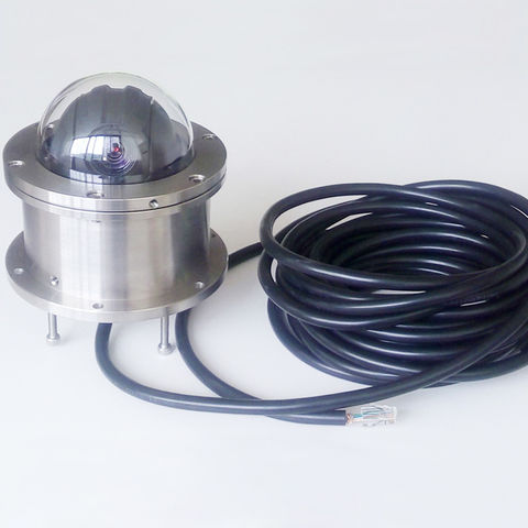 China 5MP underwater dome cameras 100M IP underwater PTZ POE Camera 4 ...