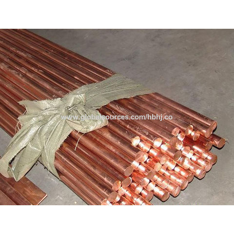 China 99.99% copper bar, high quality copper rod with extensive size ...