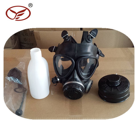 China Military Full Face Protective Gas Mask With Two Filters on Global ...