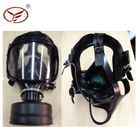 China Military Full Face Protective Gas Mask With Two Filters on Global ...