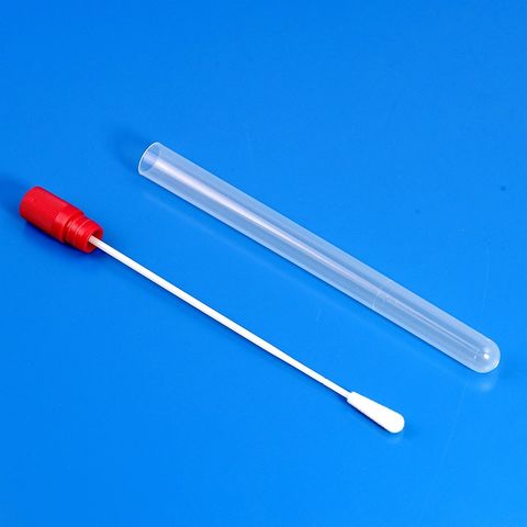 China Disposable Sterile Tape Plastic Tube Sleeve Nasopharyngeal Swab ...