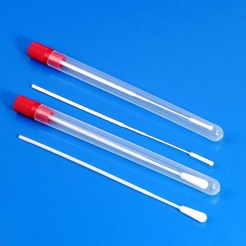 China Disposable Sterile Tape Plastic Tube Sleeve Nasopharyngeal Swab ...