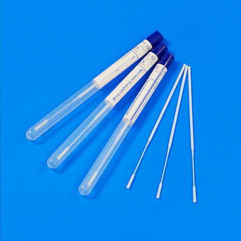 China Disposable Sterile Tape Plastic Tube Sleeve Nasopharyngeal Swab ...
