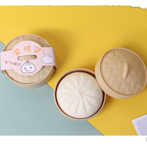 China Dumpling Squishy Steamed Stuffed Bun Simulation Decompression Toy ...