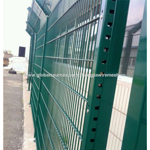 China 868 metal wire fence, double steel mesh fencing on Global Sources ...