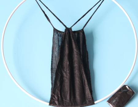 China Soft Thong Disposable Non-woven Massage Underwear For SPA on ...