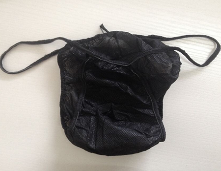 China Soft Thong Disposable Non-woven Massage Underwear For SPA on ...