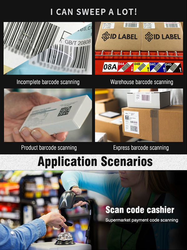 China 2021 New Perfect 2D QR Code Hand Held Barcode Scanner Barcode ...