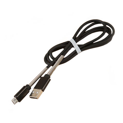 China USB A to Micro Charger TPE Half Elastic Fast Charging Cable USB C ...