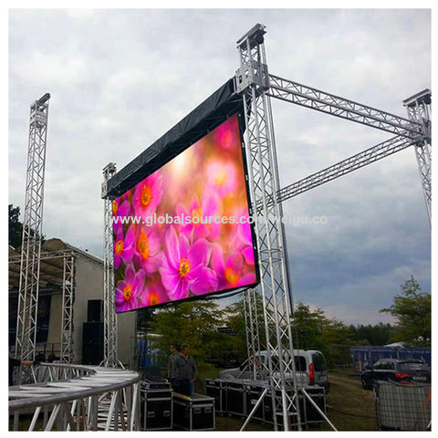 China Outdoor LED display rental LED screen stage led wall IP65 P3.91 ...