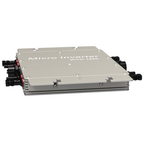 China WVC-1200 Waterproof Solar Micro Inverter With 433MHz Wireless ...