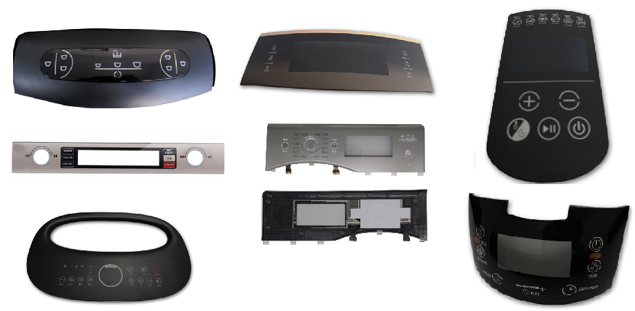 China Factory overlay front panel custom decorative control panels ...