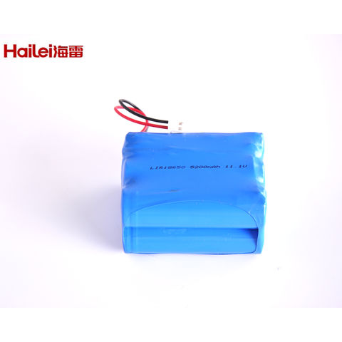 China Hot Sale Shenzhen HaiLei 11.1V 5.2Ah Rechargeable 18650 Lithium ...