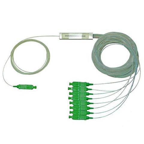 China 1X8 Steel Tube FTTH PLC Splitter With SC/ APC Connector on Global ...