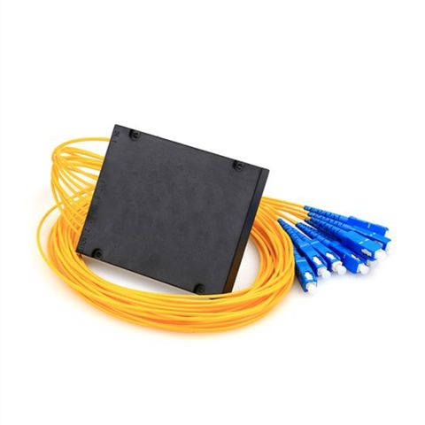 China 1X8 ABS Box Type Fiber Optic PLC Splitter With SC/UPC Connector ...