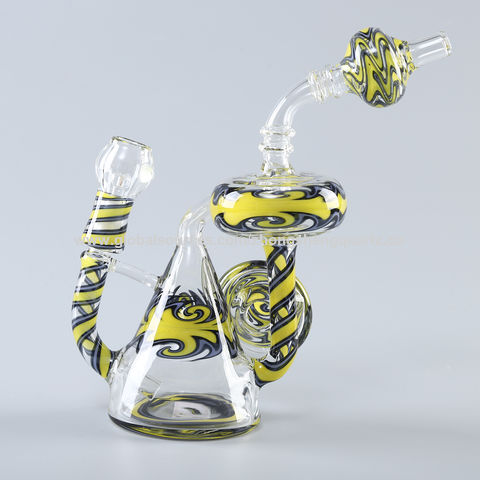 China Smoke water bong modern style glass smoking water bongs pipes on ...