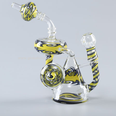 China Smoke water bong modern style glass smoking water bongs pipes on ...