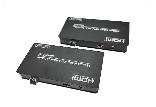 China 4K HDMI 2.0 KVM USB over Fiber Optic Extender on Global Sources ...