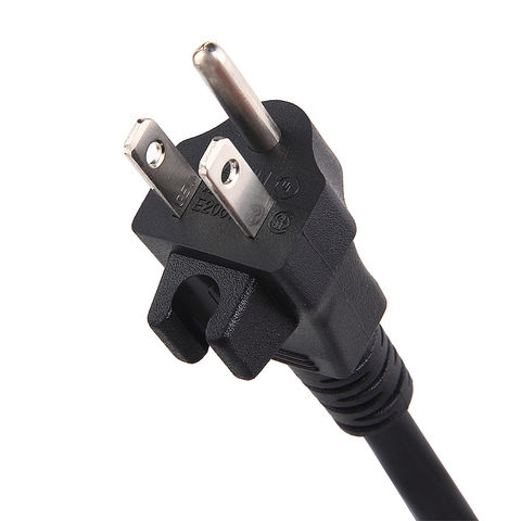 China US Power Cord UL 3 Pin Electric Cord C13 For Computer Laptop on ...